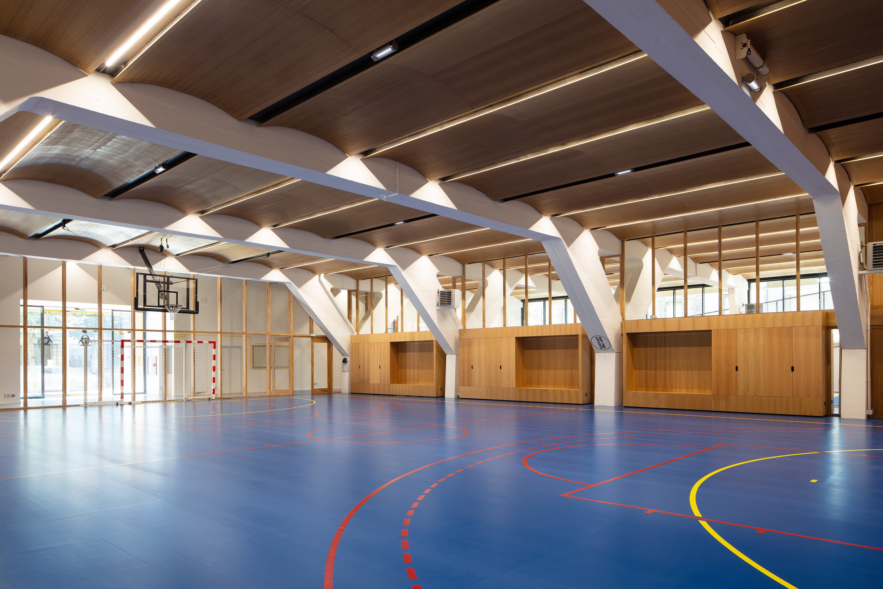 Gymnase Alice Milliat | Marjan Hessamfar & Joe Vérons architectes associés