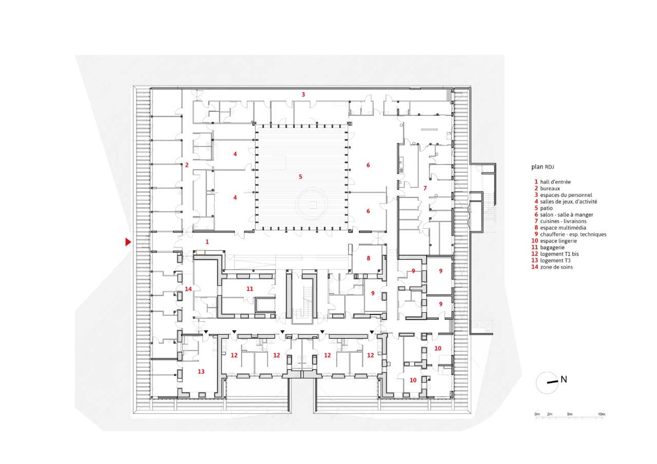 Repos maternel | Marjan Hessamfar & Joe Vérons architectes associés